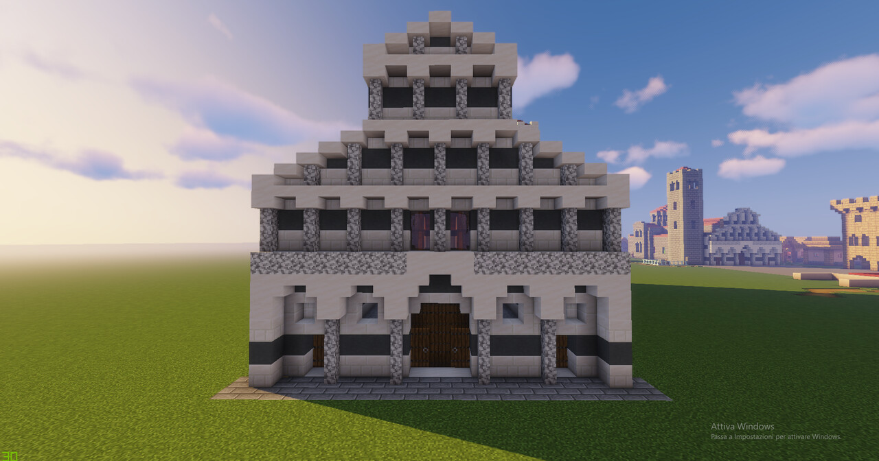 Pisan Romanic church Minecraft Map