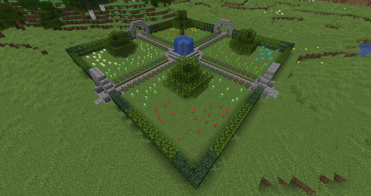 Small Garden Area Minecraft Map