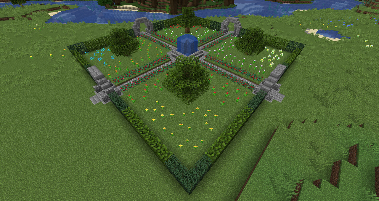 Small Garden Area Minecraft Map