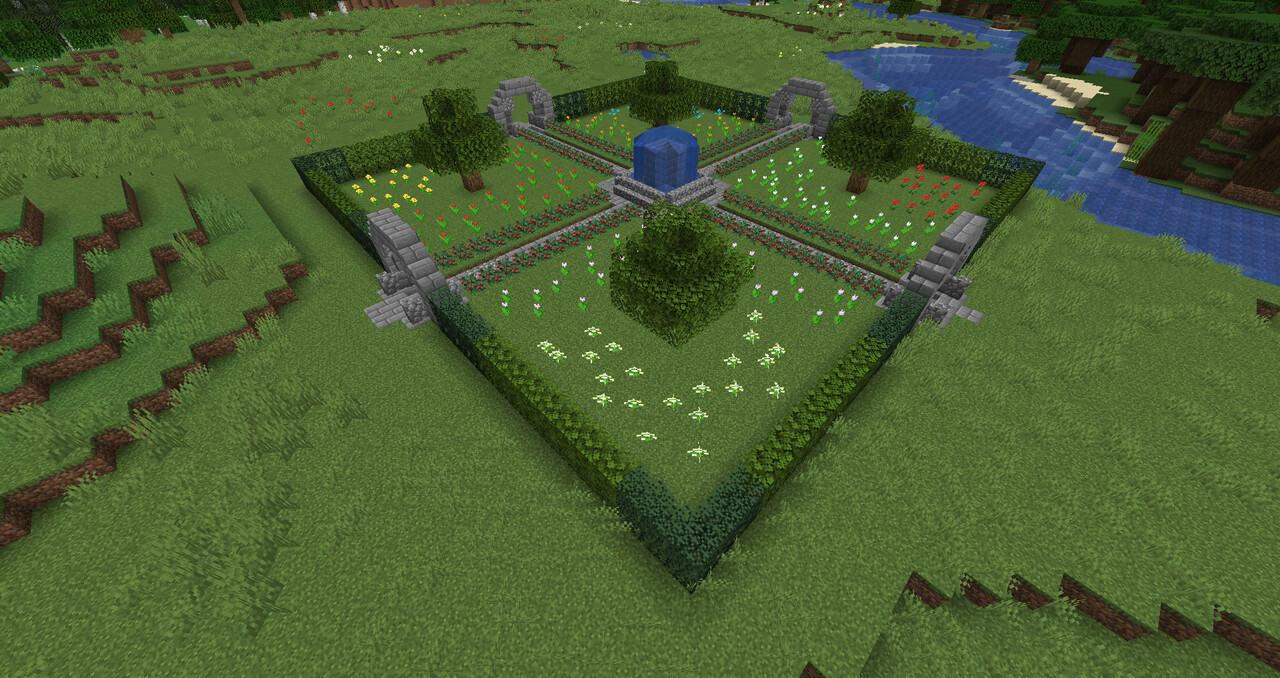 Small Garden Area Minecraft Map
