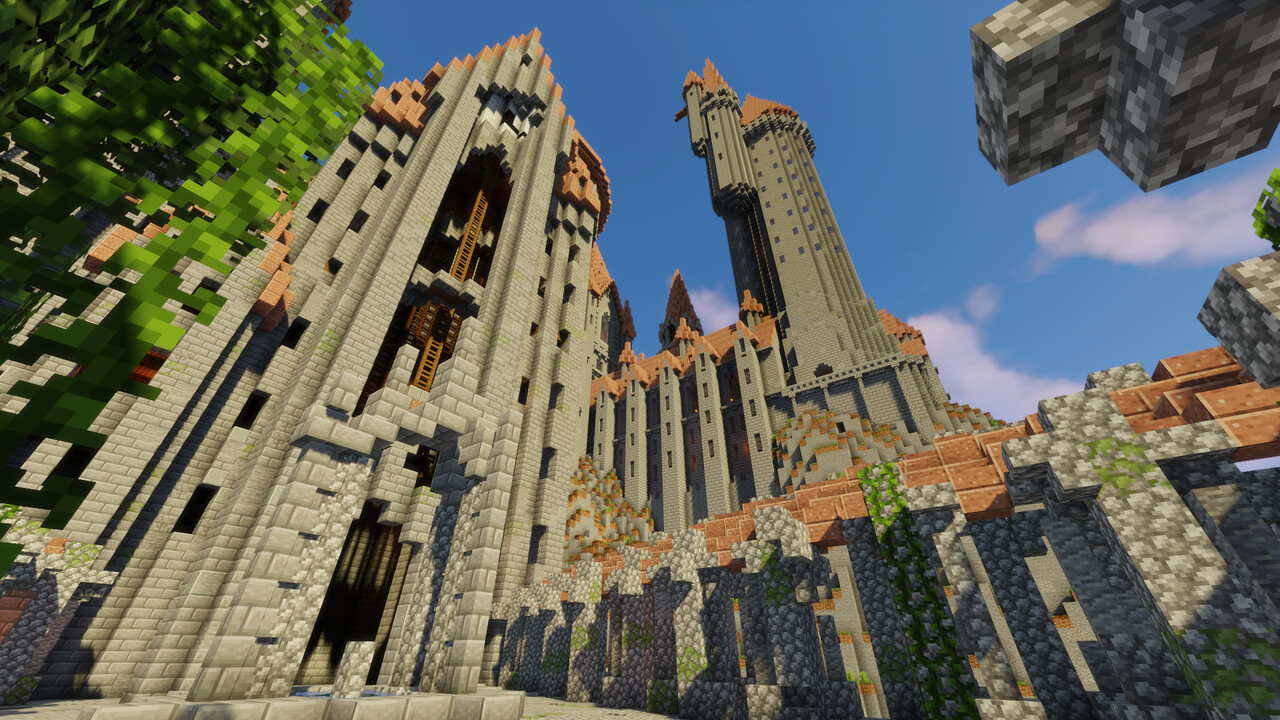 Hogwarts Castle (400+ rooms) Minecraft Map
