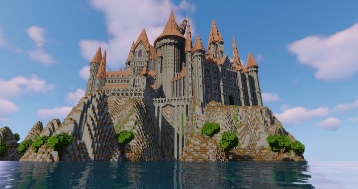Hogwarts Castle (400+ rooms) Minecraft Map