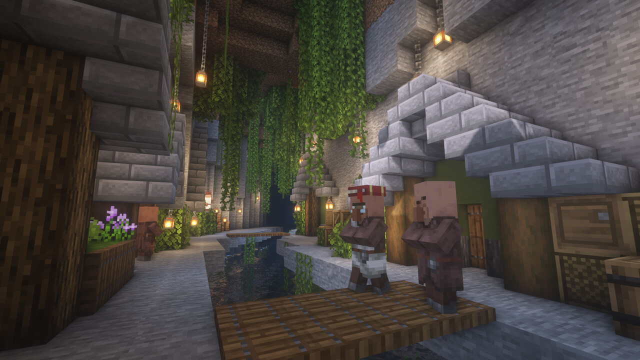 Ravine Village Minecraft Map