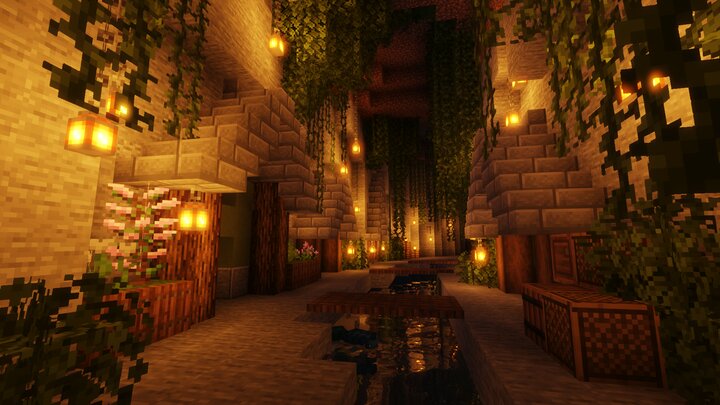 Ravine Village Minecraft Map