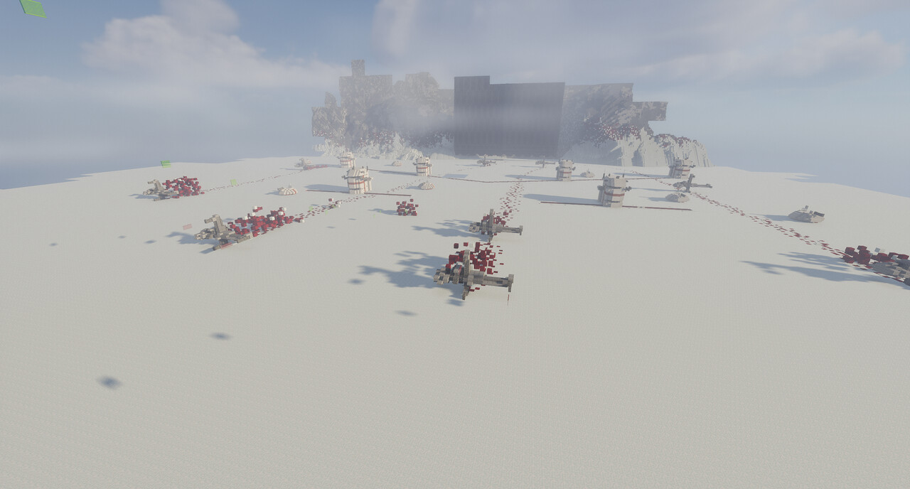 Battle Of Crait - StarWars Minecraft Map