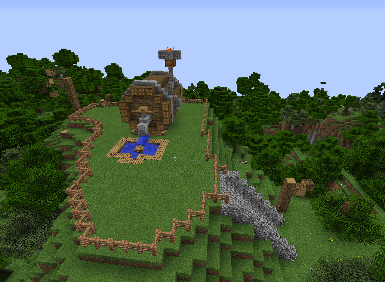 COZY HOME OUT OF A BEER BARREL IN MINECRAFT Minecraft Map