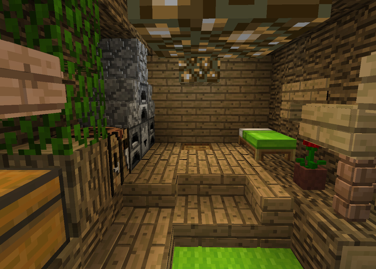 COZY HOME OUT OF A BEER BARREL IN MINECRAFT Minecraft Map