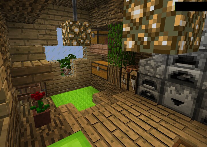 COZY HOME OUT OF A BEER BARREL IN MINECRAFT Minecraft Map