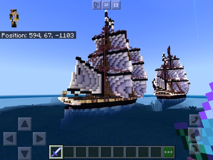 PIRATE BRIG Minecraft Map