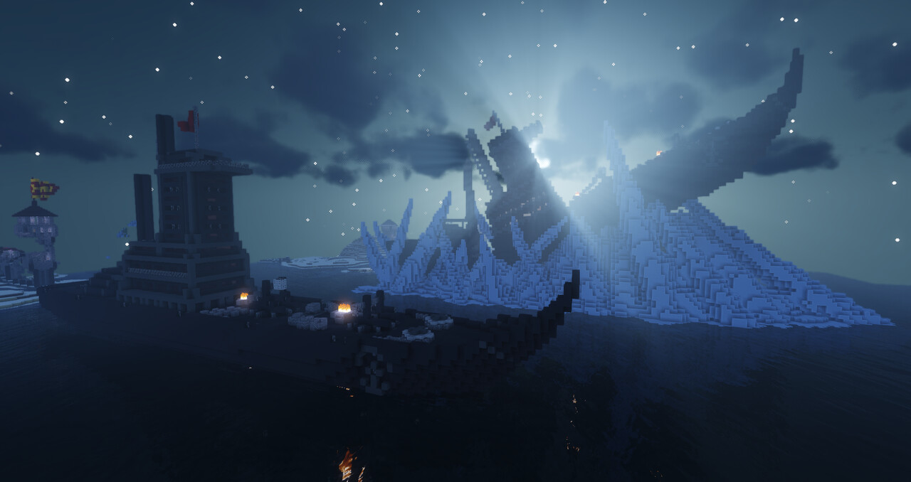 Fire Nation Ship (Avatar) Minecraft Map