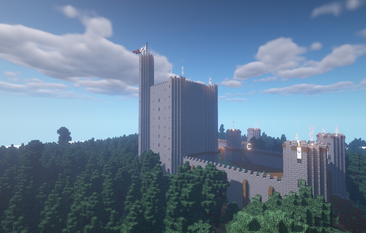 Timberland Castle Minecraft Map