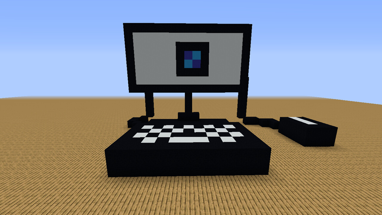 Small computer schematic Minecraft Map