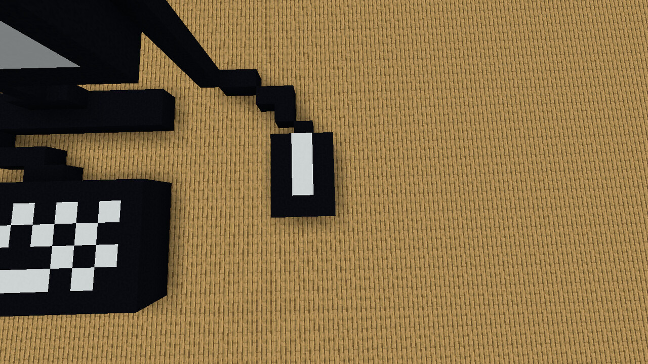 Small computer schematic Minecraft Map