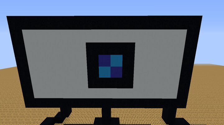 Small computer schematic Minecraft Map
