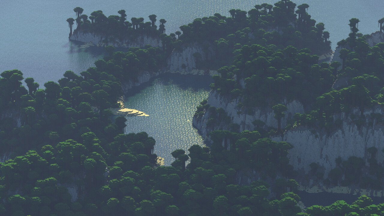 🌍Realistic Archipelago Jungle Islands Minecraft Map