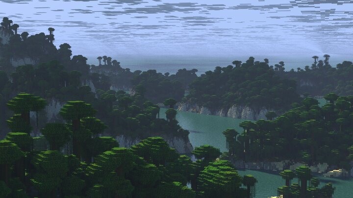 🌍Realistic Archipelago Jungle Islands Minecraft Map