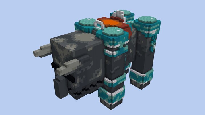Ravager Mob Statues Minecraft Map