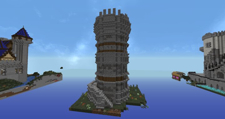 Collection of My favorite builds from my Youtube Series Minecraft Map