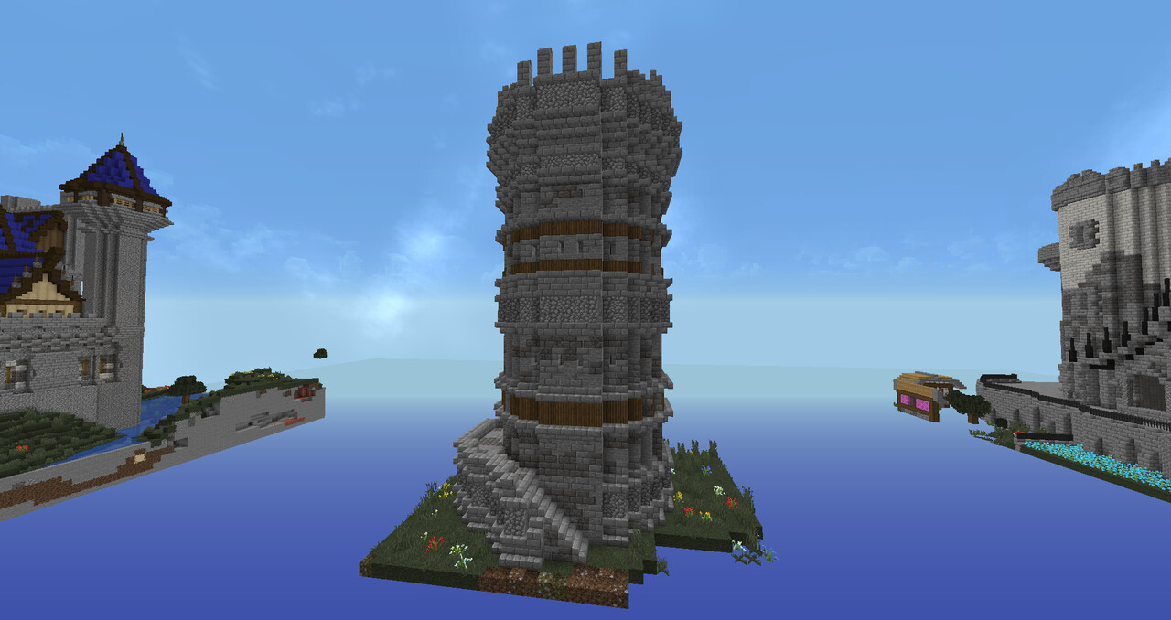 Collection of My favorite builds from my Youtube Series Minecraft Map