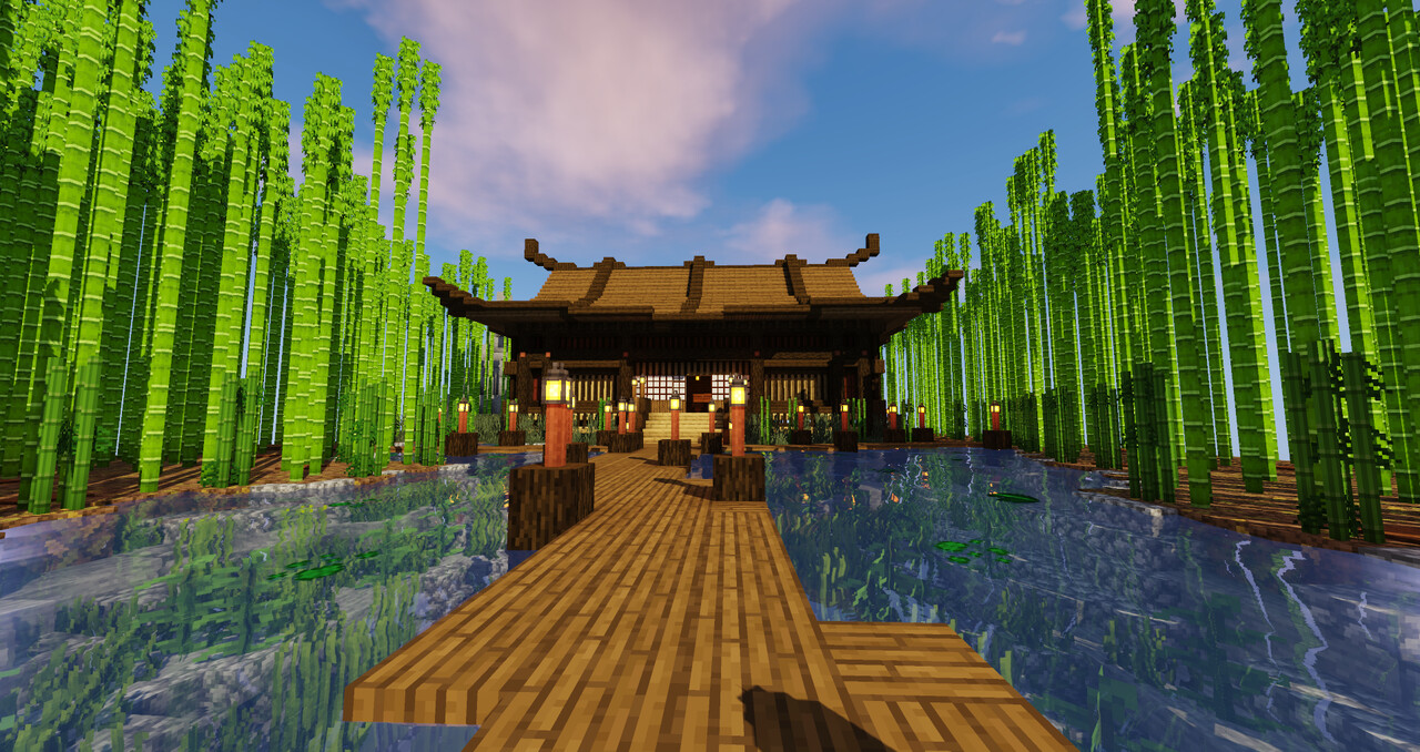 Collection of My favorite builds from my Youtube Series Minecraft Map