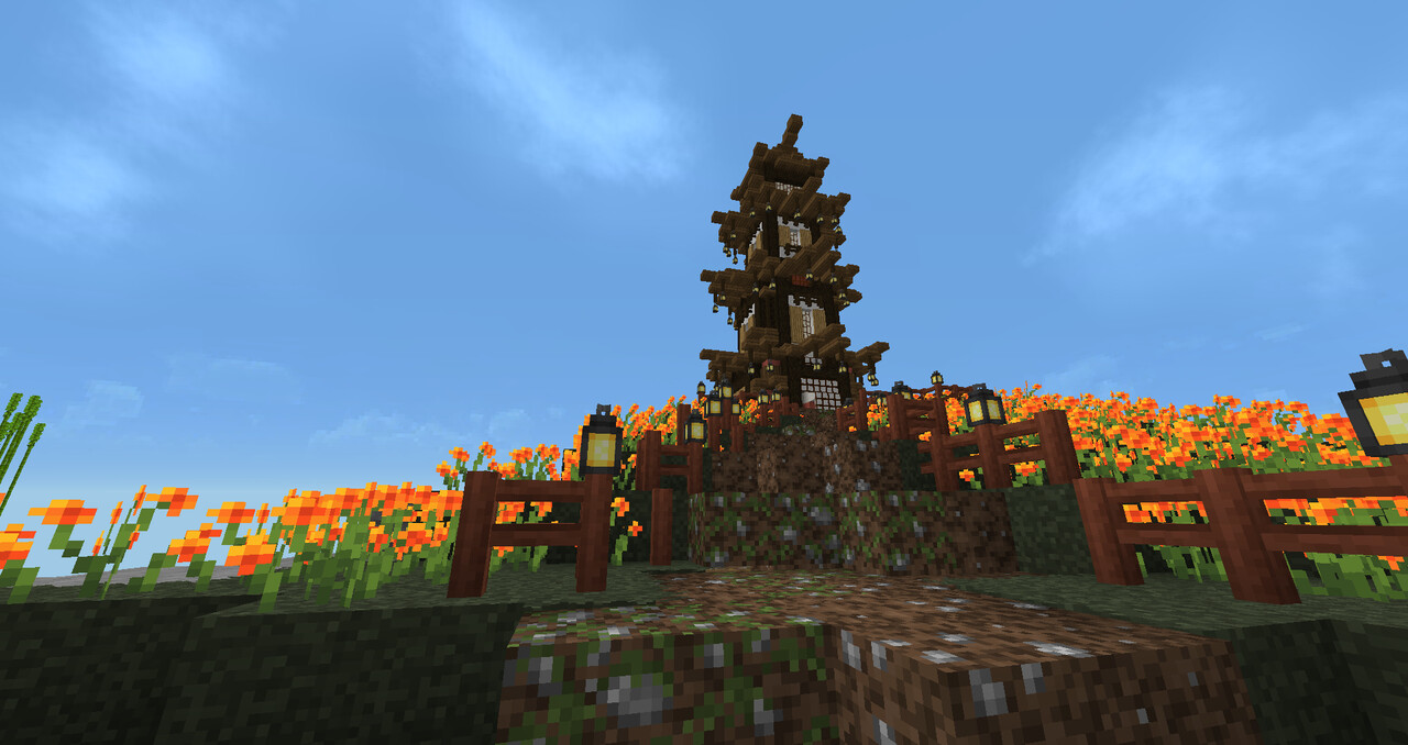 Collection of My favorite builds from my Youtube Series Minecraft Map