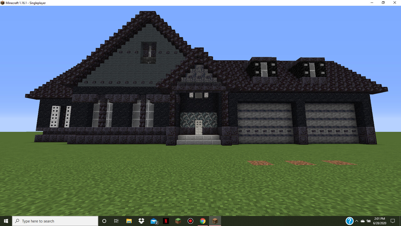 Black 1.16 Concept House Minecraft Map