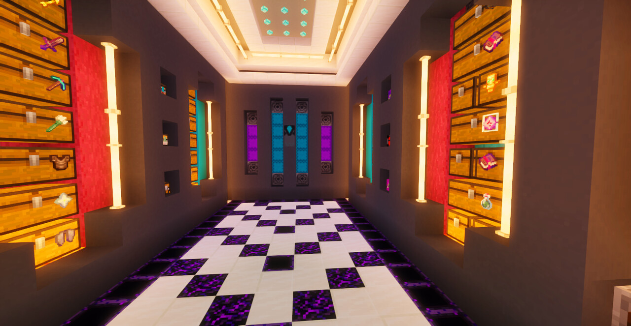 💎Minecraft Modern Storage Room Tutorial ( How to Build ) 1.16 💎 ...