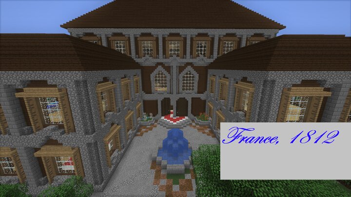 France, 1812 Minecraft Map