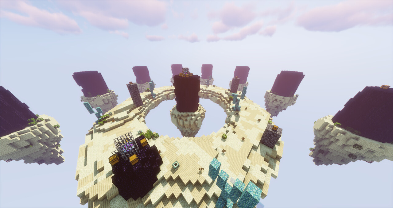 Map SkyWars End Solo - Server Minecraft | StarDix Minecraft Map