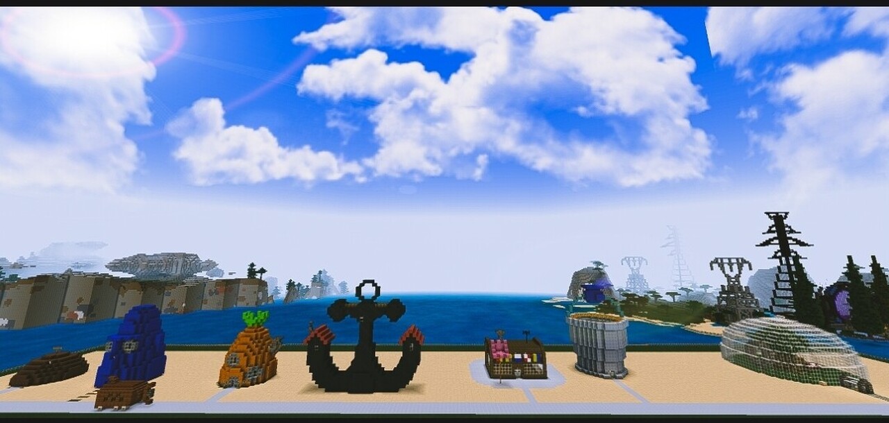 Bikini Bottom for Minecraft Minecraft Map
