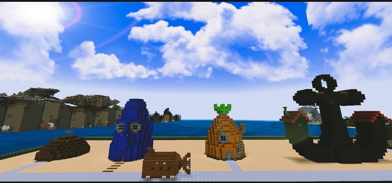 Bikini Bottom for Minecraft Minecraft Map
