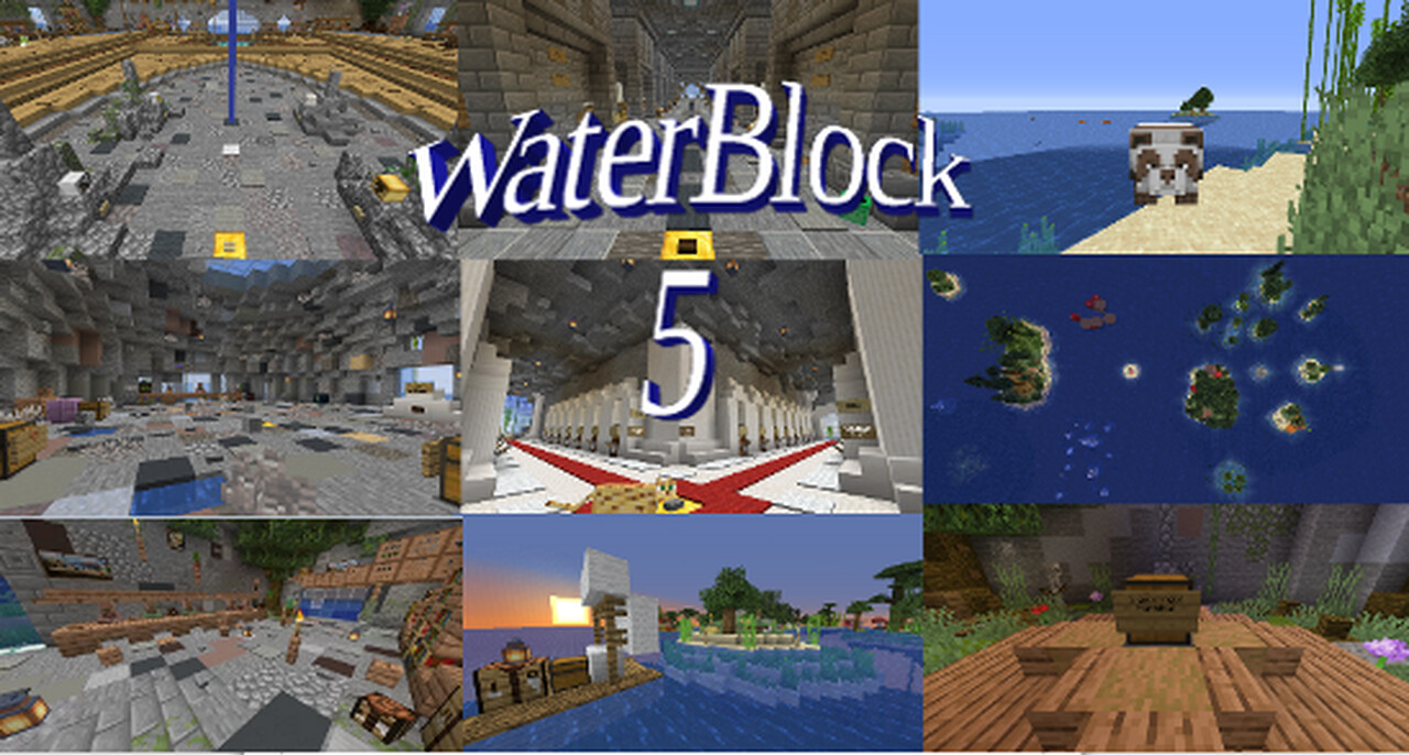 WaterBlock 5 Minecraft Map