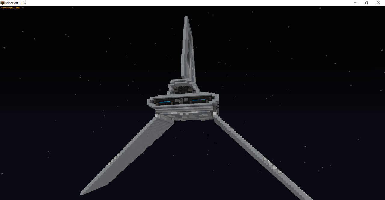 Imperial Lambda Class Shuttle - Star Wars Minecraft Map