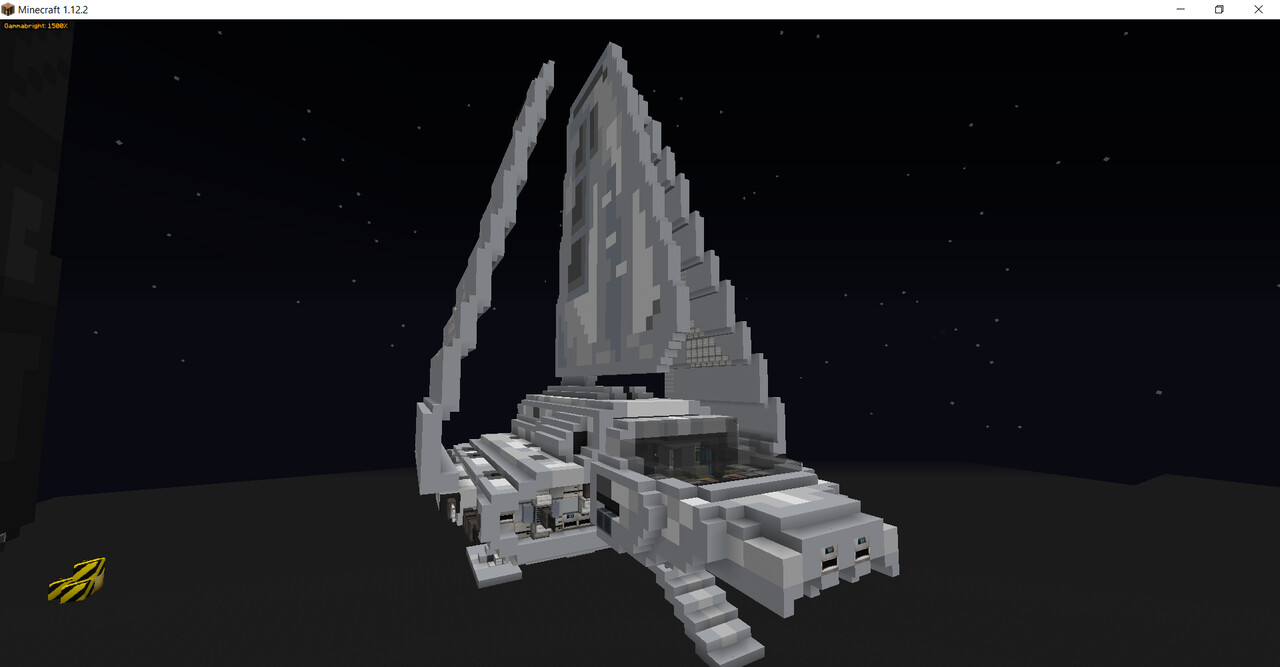 Imperial Lambda Class Shuttle - Star Wars Minecraft Map