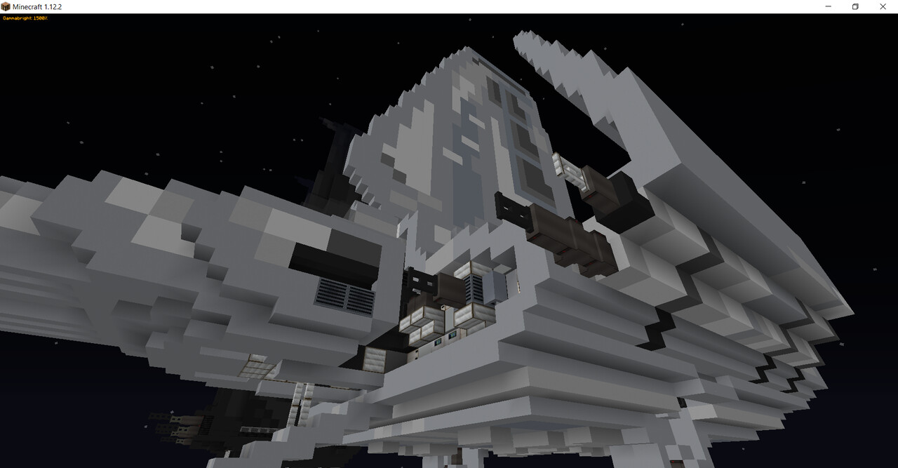 Imperial Lambda Class Shuttle - Star Wars Minecraft Map