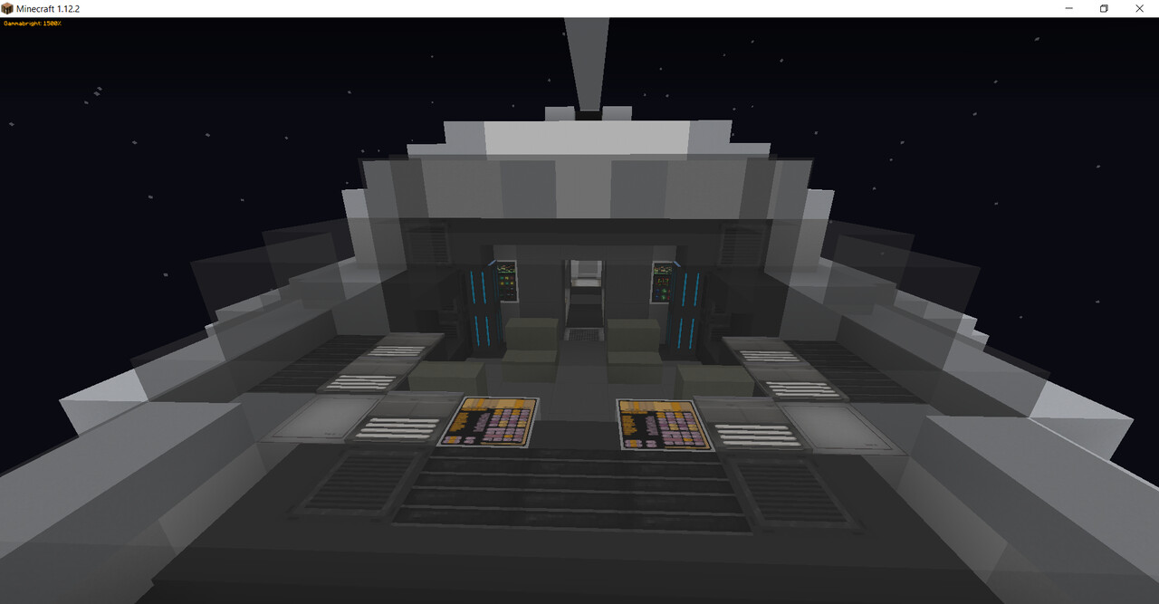 Imperial Lambda Class Shuttle - Star Wars Minecraft Map