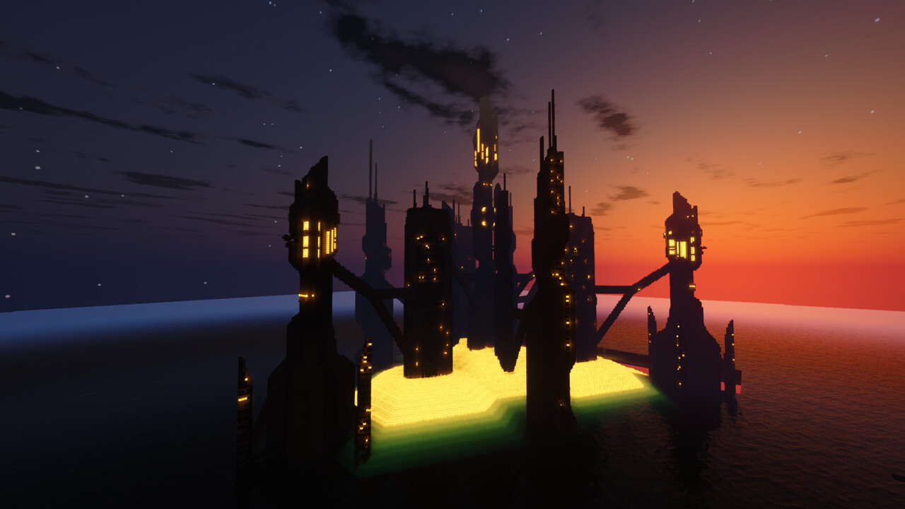 StarGate Ancient Continuous building Minecraft Map