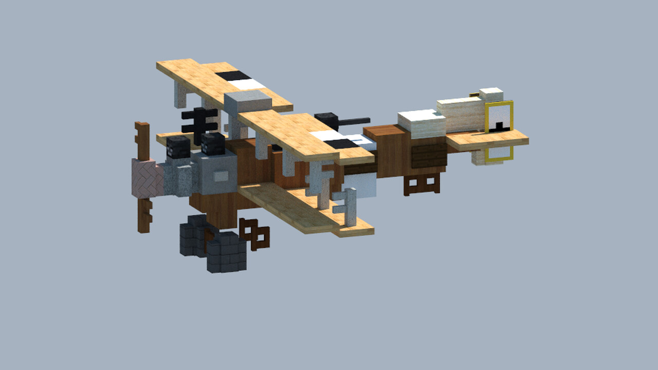Albatros C.III Biplane [With download] Minecraft Map
