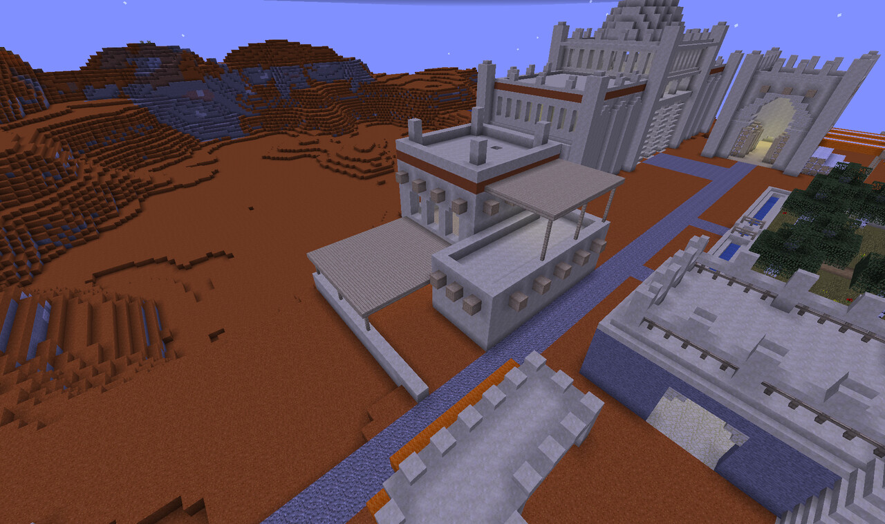 Age of Empires II - African Houses Minecraft Map