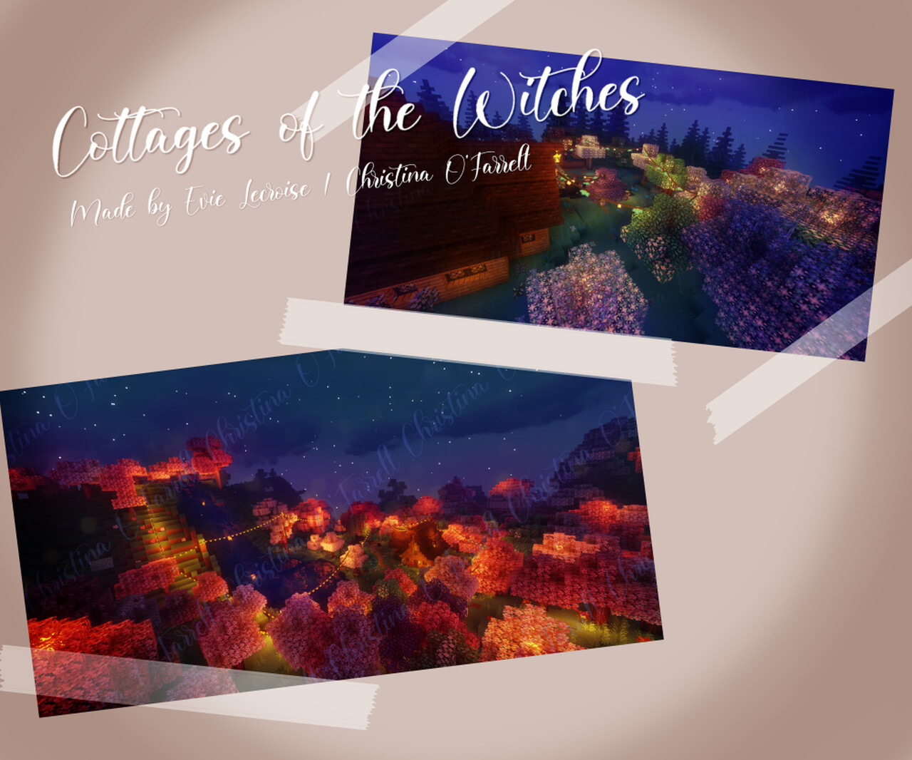 Cottages of the Witches Minecraft Map