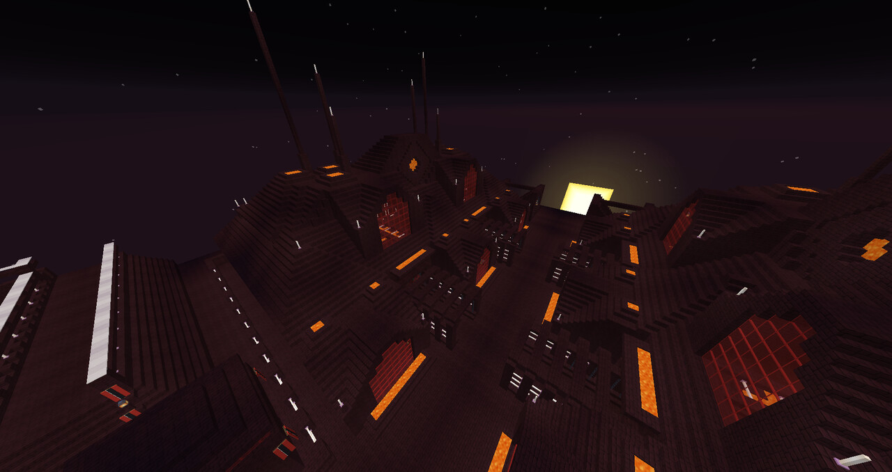 Nether Brick Storage Facility Minecraft Map