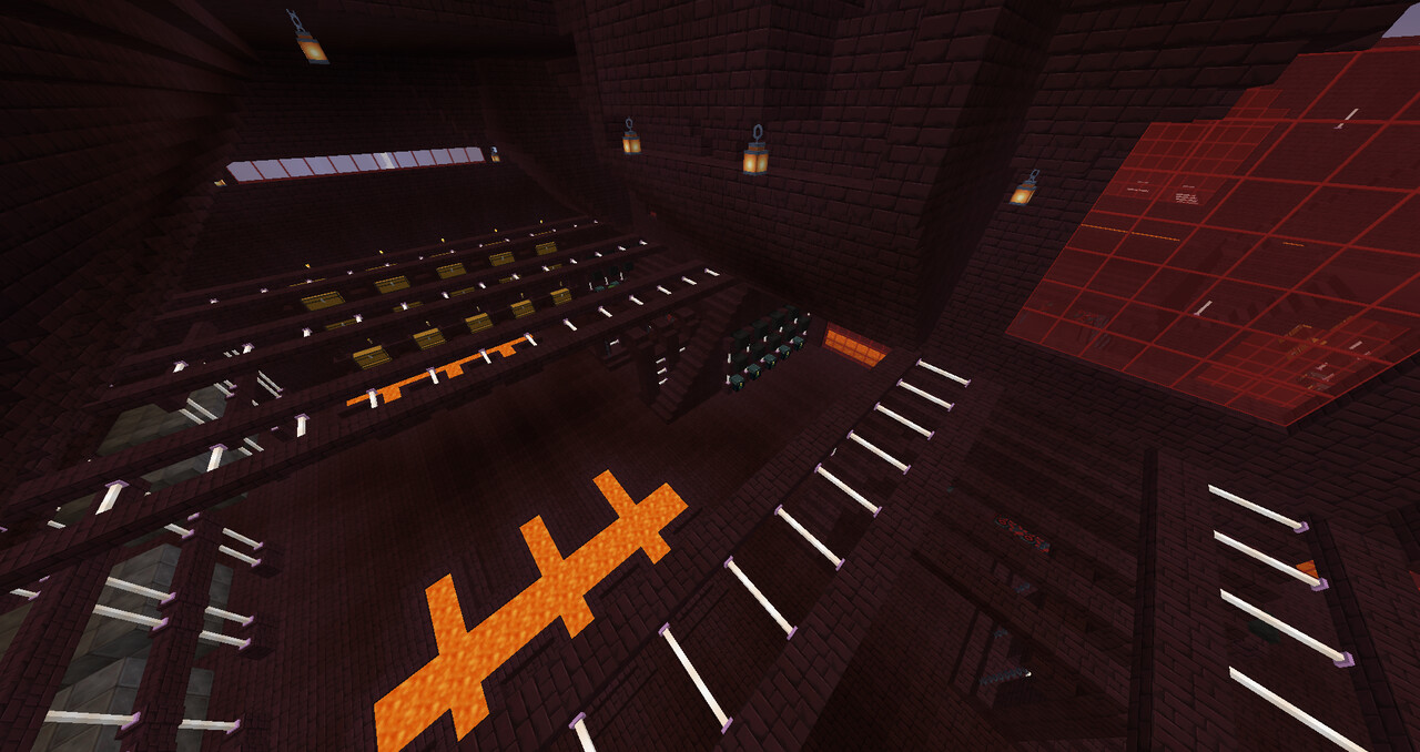 Nether Brick Storage Facility Minecraft Map