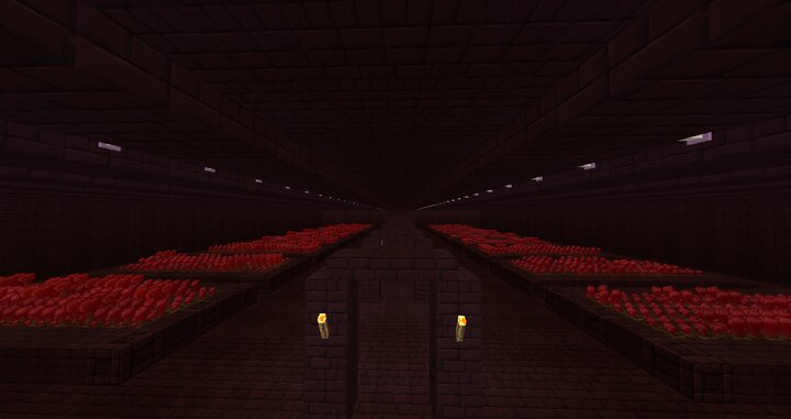 Nether Brick Storage Facility Minecraft Map