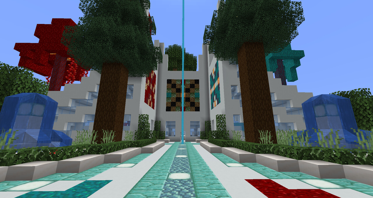 Community Meeting Halls on SingularityMC Minecraft Map