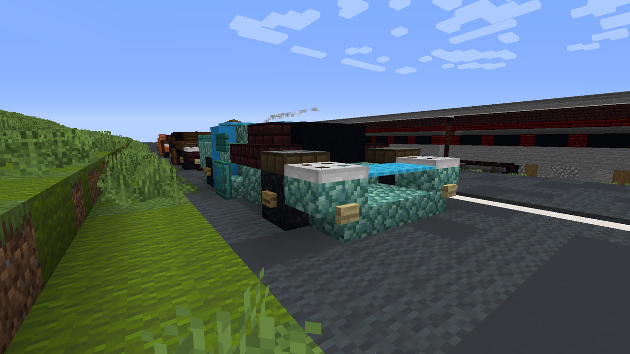 ford GT40 mk2 2:1 scale Minecraft Map