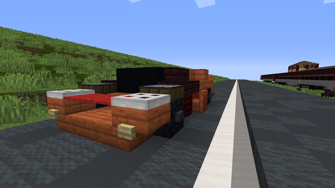 ford GT40 mk2 2:1 scale Minecraft Map