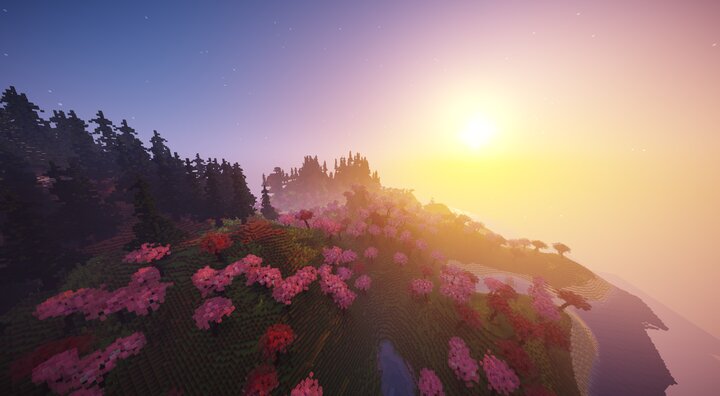 Sakura Valley Minecraft Map