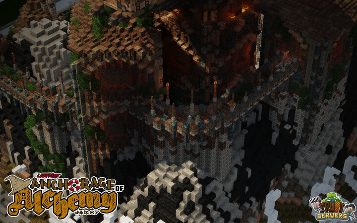 FRUIT SERVERS - ANCHORAGE OF ALCHEMY Minecraft Map