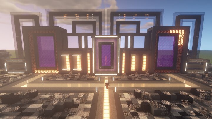 Post-Apocalyptic Portal Minecraft Map