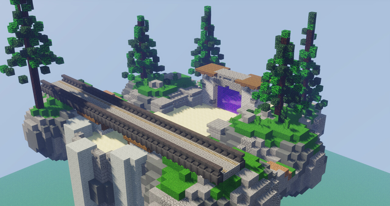 [AUTH SPAWN] Forest Railway Minecraft Map